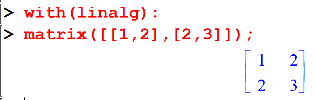 Lesson 11 System of Linear Equations and Matrices | Maple